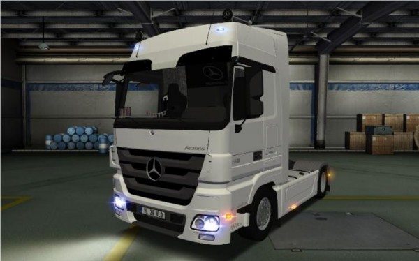 MB Actros 1860 MP3 Megaspace Lowliner + Interieur - Farming simulator ...