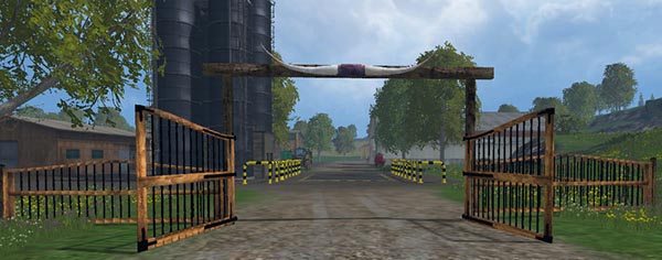 Farm gate and fences v 2.0 [MP] - Farming simulator 2017 / 17 mods ...