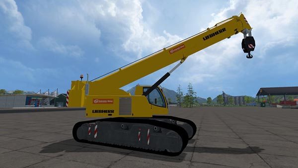 Liebherr LTR 106 bager with swiss firm skin gebruder white v 0.1 [SP ...