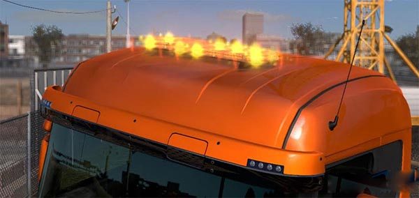 Beacon for all trucks v1.4 - Farming simulator 2017 / 17 mods | ATS mods