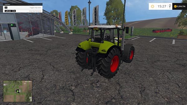 Claas Tractor edit v 1.0 - Farming simulator 2017 / 17 mods | ATS mods