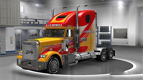 Freightliner Classic XL CAMPBELL - Farming simulator 2017 / 17 mods ...