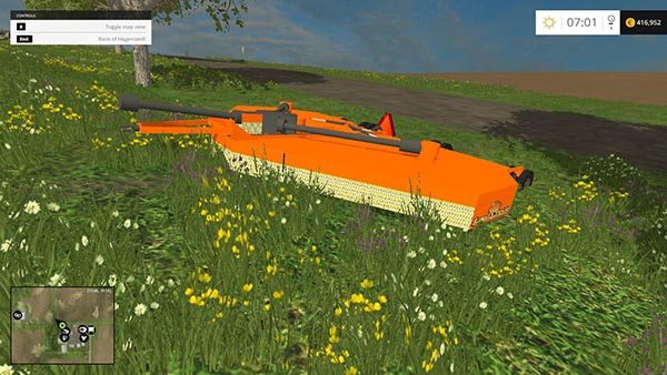 Land pride bush hog v 1.0 - Farming simulator 2017 / 17 mods | ATS mods